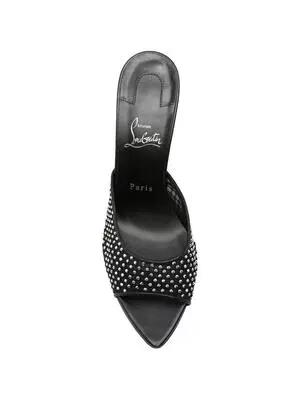 CHRISTIAN LOUBOUTIN Apostropha Crystal Embellished Heeled Sandals