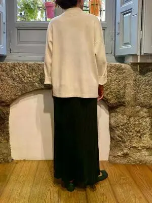 GRAN SASSO Double-breasted Knit Blazer