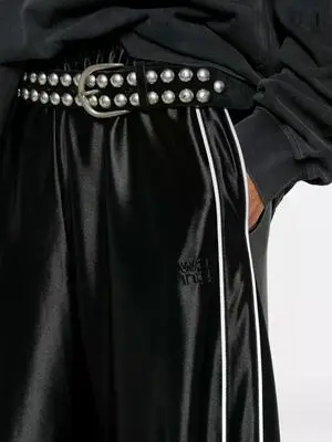 ALEXANDER WANG Side-stripe Elasticated-waistband Track Pants