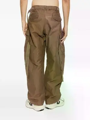 Sacai Belted Loose Fit Trousers