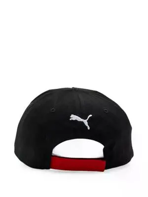 PUMA Ferrari Logo-patch Baseball Cap - Black