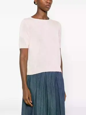 MAISON123 Short-sleeve Knitted Sweater