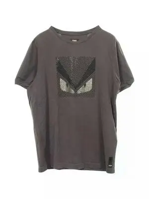 Fendi 2000s Monster Rhinestone-embellished T-shirt