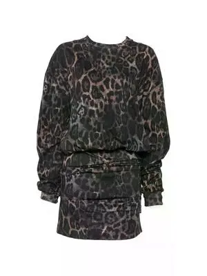 Just Cavalli Leopard-print Mini Dress