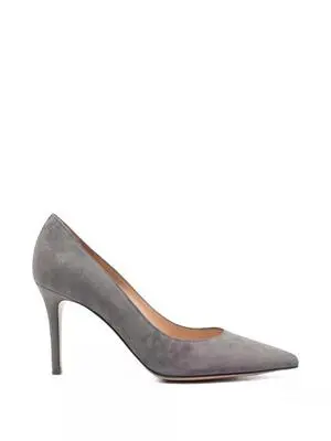 GIANVITO ROSSI Gianvito Rossi Suede Pointed-Toe Stiletto Pumps