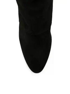 Chloé Anouk Ruffled-trim Heeled Ankle Boots