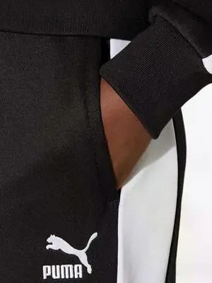 PUMA Iconic T7 Logo-embroidered Side-stripe Track Pants