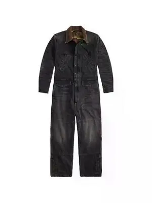Ralph Lauren Corduroy-collar Cotton Dungarees