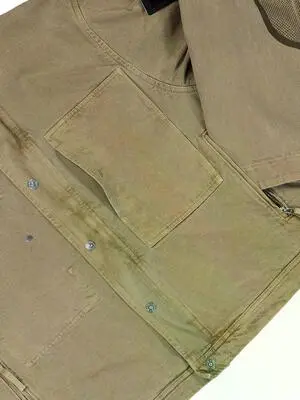 Stone Island Mineral Dyed Cotton Gabardine-tc Hooded Jacket