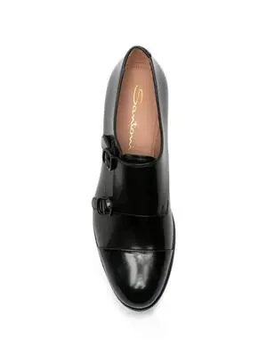 Santoni Ira Double Monk Shoes