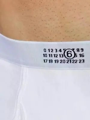 MAISON MARGIELA Logo-print Boxer
