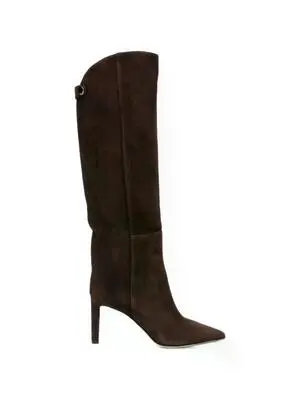 JIMMY CHOO Alizze Suede Knee-high Boots