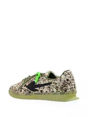 Off-White End Of Play" Animal Print Sneakers