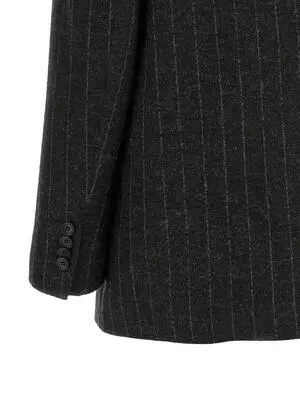 Tagliatore Jasmine Double-breasted Pinstripe Suit Jacket