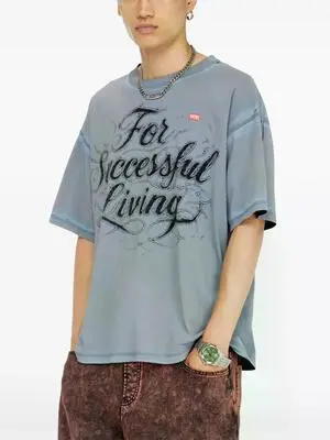 DIESEL® T-shirt With For Successful Living Print
