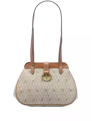 Dior Honeycomb Coated Canvas Shoulder Bag