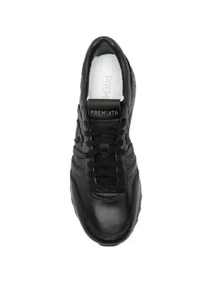 Premiata Lander Leather Sneakers