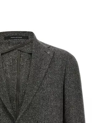 Tagliatore Montecarlo Single-breasted Blazer - Grey