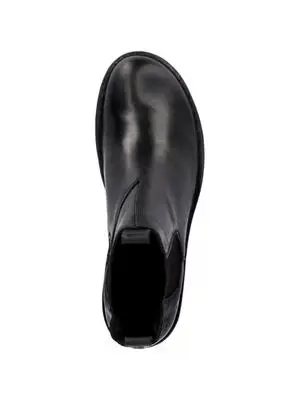 Fly London Elasticated Leather Chelsea Boots