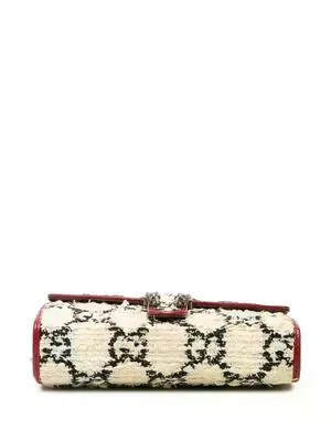 GUCCI Gucci GG Tweed Dionysus Wallet On Chain Crossbody Bag