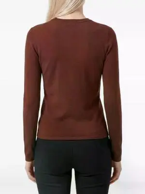 Saint Laurent Cassandre Long-sleeve Top