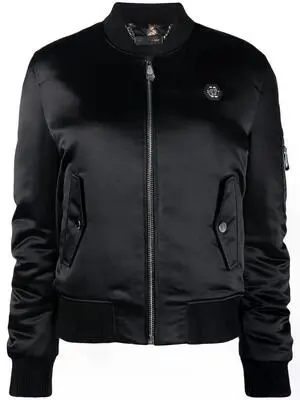 Philipp Plein Logo-plaque Bomber Jacket