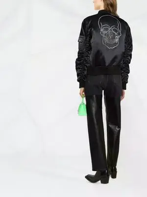 Philipp Plein Logo-plaque Bomber Jacket