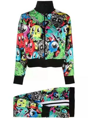 Philipp Plein Monsters Graphic-print Tracksuit-set