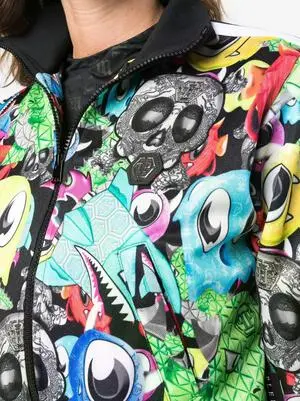 Philipp Plein Monsters Graphic-print Tracksuit-set