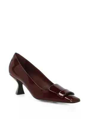 SERGIO ROSSI Buckle-detail Square-toe Pumps