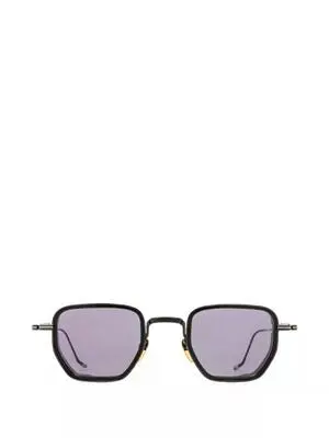 JACQUES MARIE MAGE Atkins Geometric Titanium Sunglasses