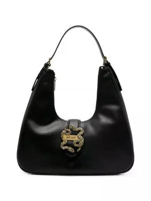 Just Cavalli Snake-plaque Shoulder Bag