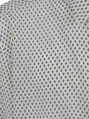 TOM FORD Diamond-print Silk Shirt