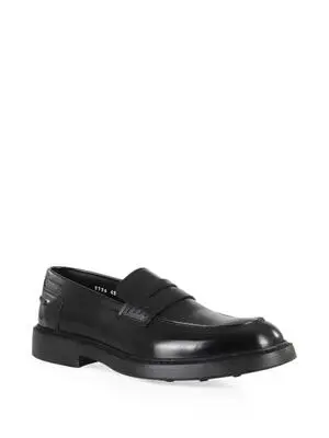 DOUCAL'S Leather Penny Loafers