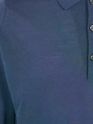John Smedley Belper Long-sleeve Polo Shirt