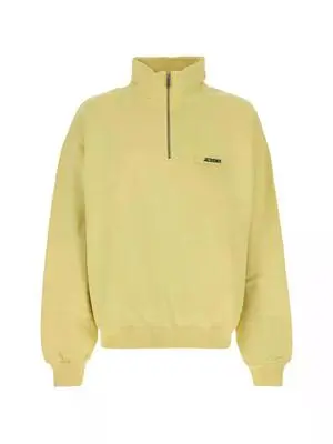 Jacquemus The Gros Grain Sweatshirt - Yellow