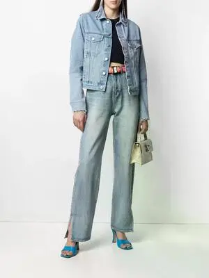 Off-White Button-up Denim Jacket