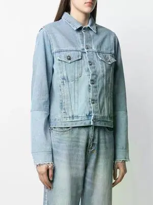 Off-White Button-up Denim Jacket