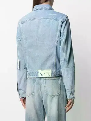Off-White Button-up Denim Jacket