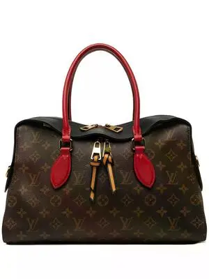 LOUIS VUITTON Monogram Canvas Tuileries Satchel - Brown