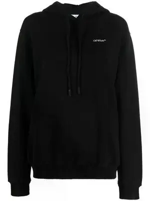 Off-White Arrows-print Drawstring Hoodie
