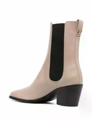 TOD'S Leather Chelsea Ankle Boots