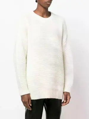 Stella McCartney Oversized Rib-knit Jumper - Neutrals
