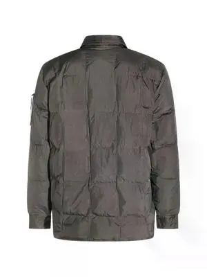 Stone Island Crinkle Reps Ny Quilted Coat