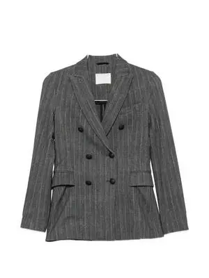 CIRCOLO 1901 Double-breasted Pinstripe Blazer