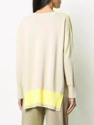 Stella McCartney Two-toned Oversized Jumper
