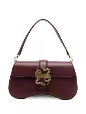 Just Cavalli Snake Plaque Shoulder Bag