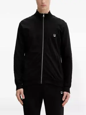 FILA Logo-patch Zip-up Tracksuit - Black