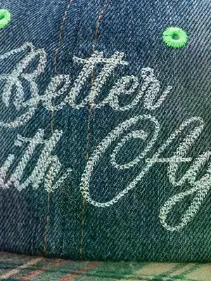 BETTER WITH AGE Heritage Recon Denim Cap - Blue