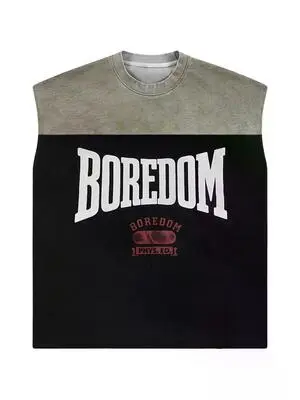 BOREDOM KILLS Boxer Cut-off Sweater